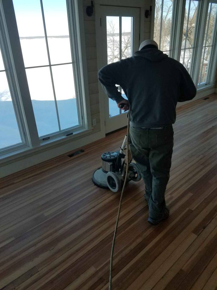Finish Hardwood Floor Services - The Floor Guy, Alexandria MN